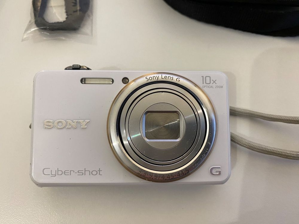 Sony Cybershot DSC-WX 100 18 MP Full HD, Weiss (Gebraucht) in ...