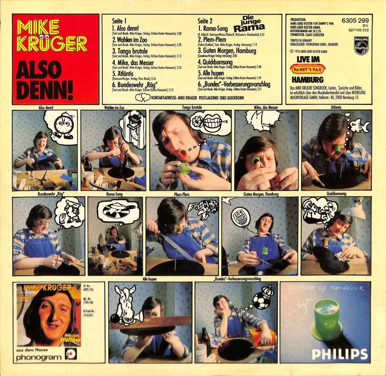 LP Mike Krüger - Also denn Live in Hamburg (Gebraucht) in Trimmis für ...