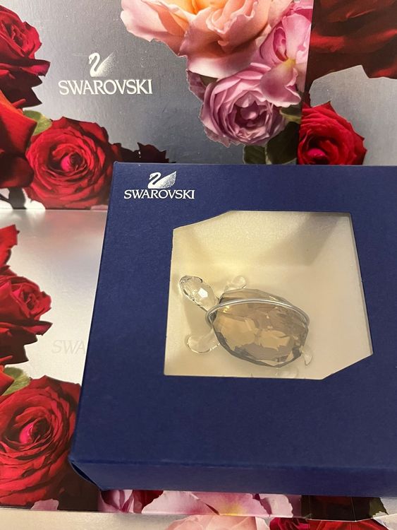 Swarovski Sammel Figur, Schildkröte neu original verpackt (Neu und originalverpackt) in ...