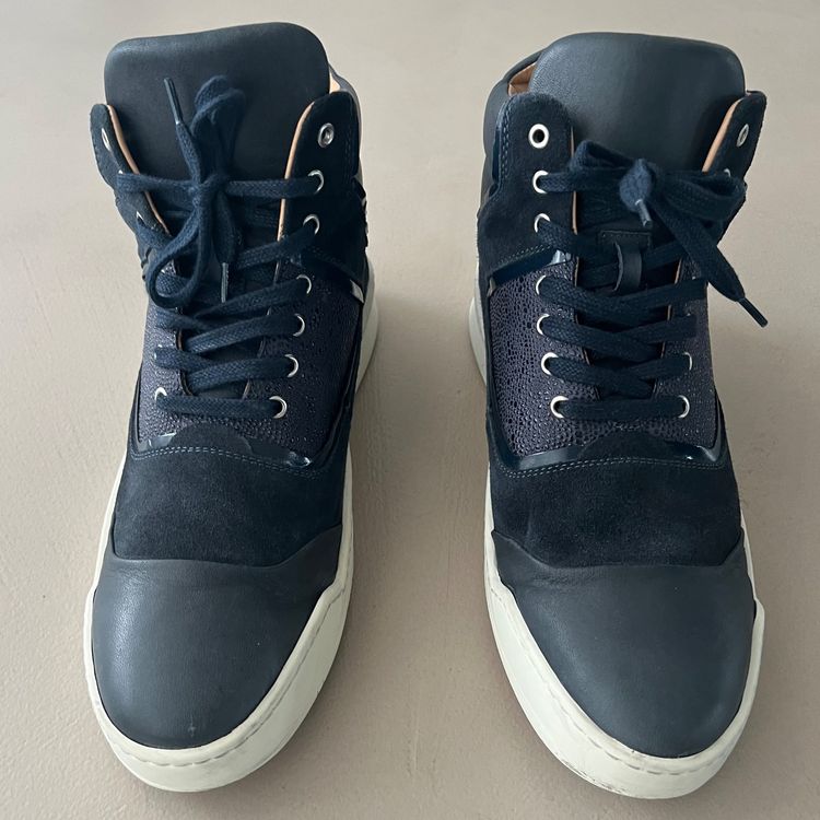 NAVYBOOT Leder High-Top Sneakers 💙 (Gebraucht) in Zürich für CHF 35 ...