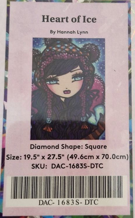 Diamond Painting DAC "Heart of Ice" by Hannah Lynn (Neu und ...