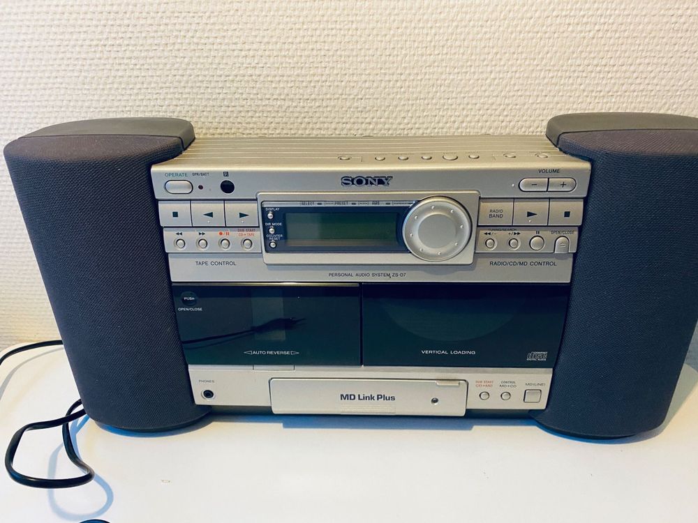 Sony Personal Audio System ZS-D7 | Kaufen auf Ricardo