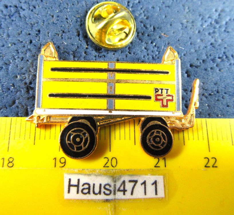 POSTWAGEN OHNE MOTOR ENAMEL PIN (Gebraucht) in Ettingen für CHF 0.95 – mit Lieferung auf Ricardo ...
