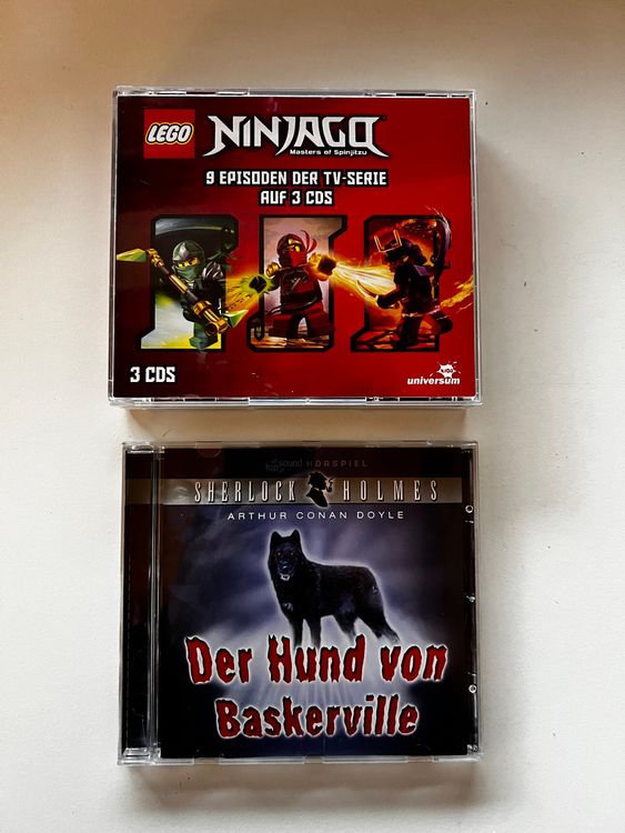 Lego 3x CD Ninjago Set, Sherlock holmes, Krimi-CD (Gebraucht) in Baar ...