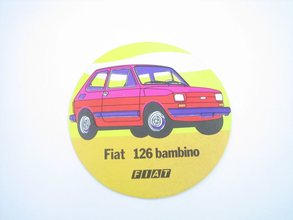 Fiat 126 Bambino alter Aufkleber/Sticker (Gebraucht) in Zürich für CHF ...