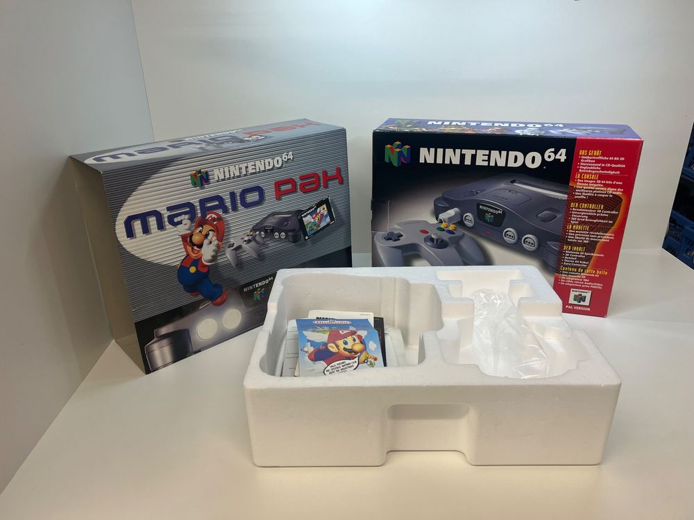 Leere Schachtel - Nintendo 64, Spiel Mario Pak (Gebraucht) in Lachen SZ ...