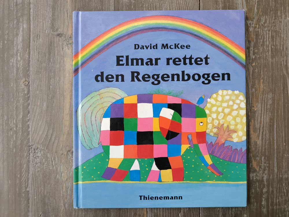 Elmar rettet den Regenbogen David McKee - Bilderbuch (Gebraucht) in ...
