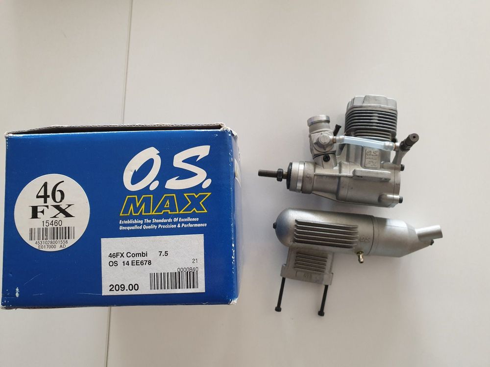 OS MAX 46 FX 2 Takt Motor 7.45ccm (Gebraucht) in Emmenbrücke für CHF 62 – mit Lieferung auf ...