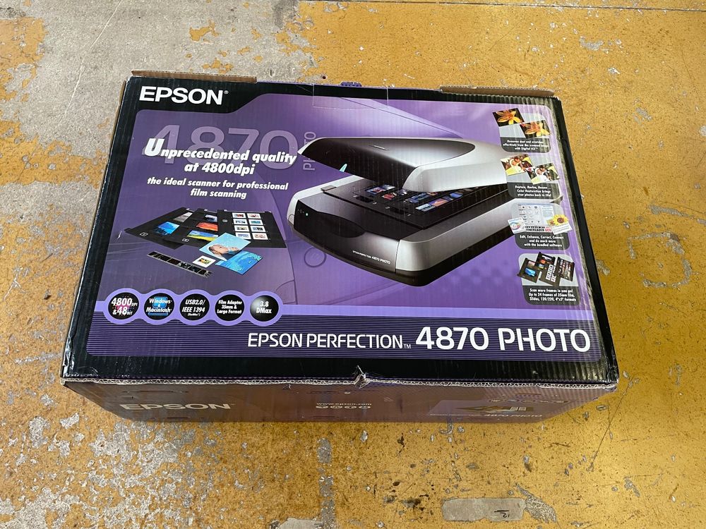 Flachbettscanner Epson Perfection 4870 Photo | Kaufen auf Ricardo