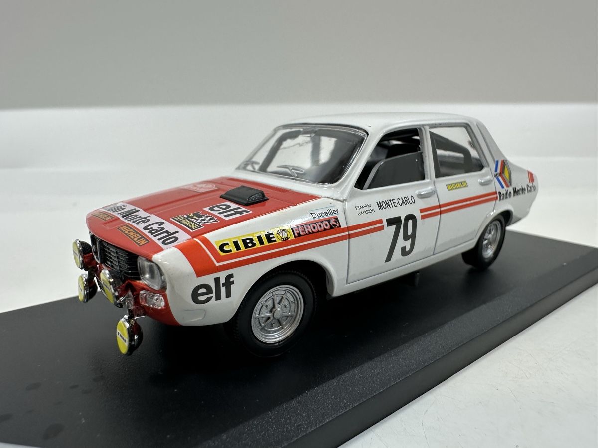 1973 Renault 12 Gordini 1:43 MonteCarlo,Tambay/Marion,SOLIDO (Neu ...