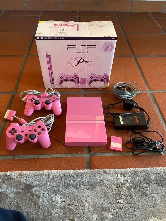 Playstation 2 Pink in OVP (Gebraucht) in Kerzers für CHF 250 – mit ...