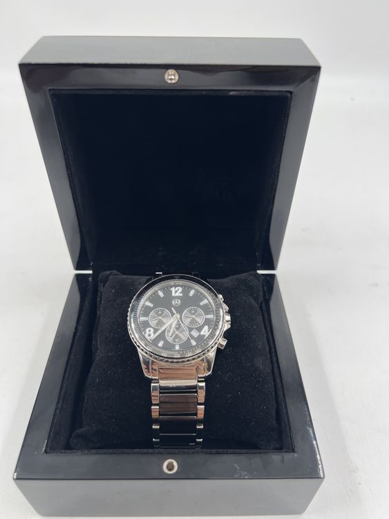 Mercedes-Benz Herrenuhr Chronograph Edelstahl Ceramic | Kaufen auf Ricardo