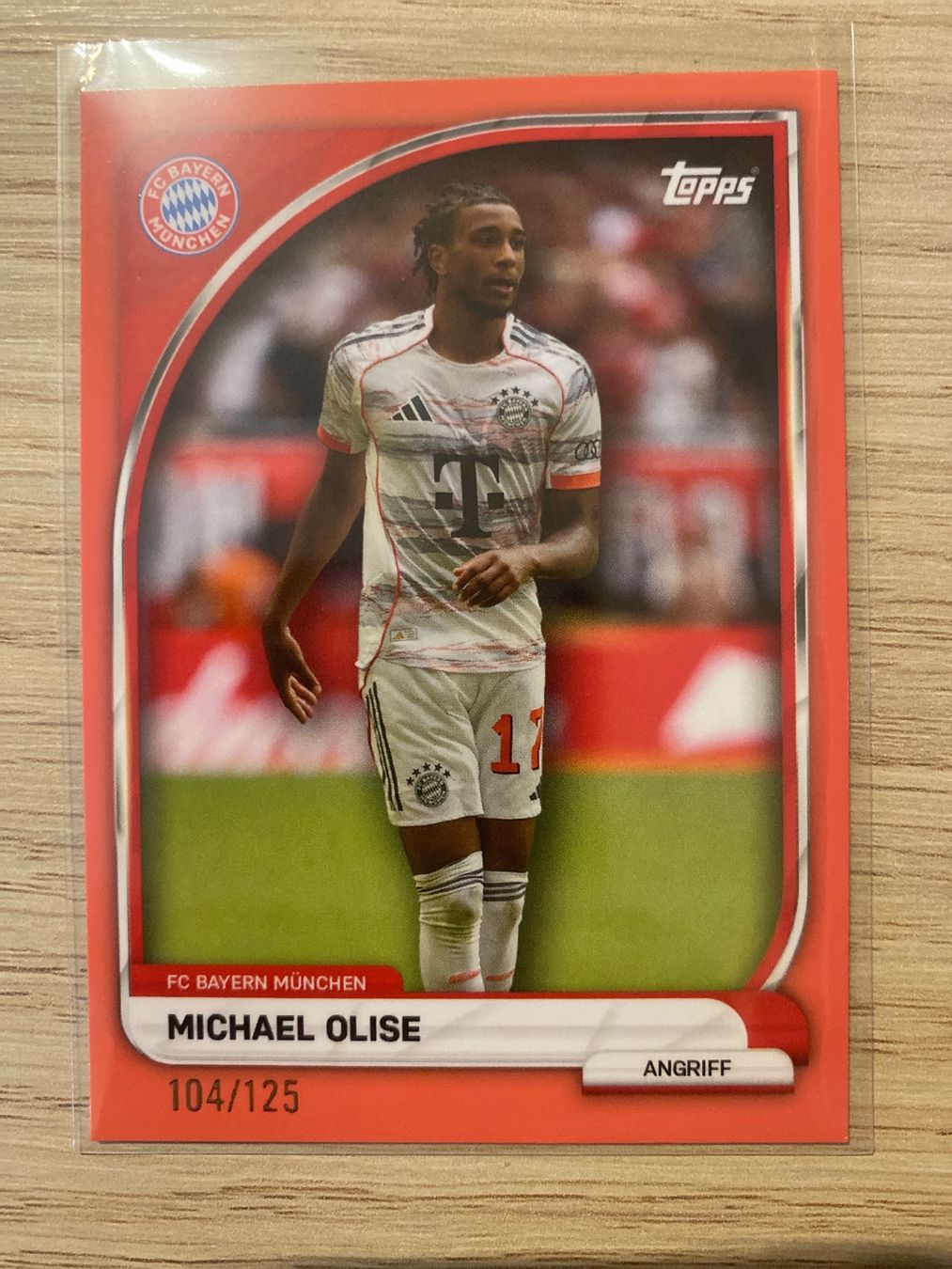 Topps Collector Tin Michael Olise /125 FC Bayern München (Neu (gemäss ...