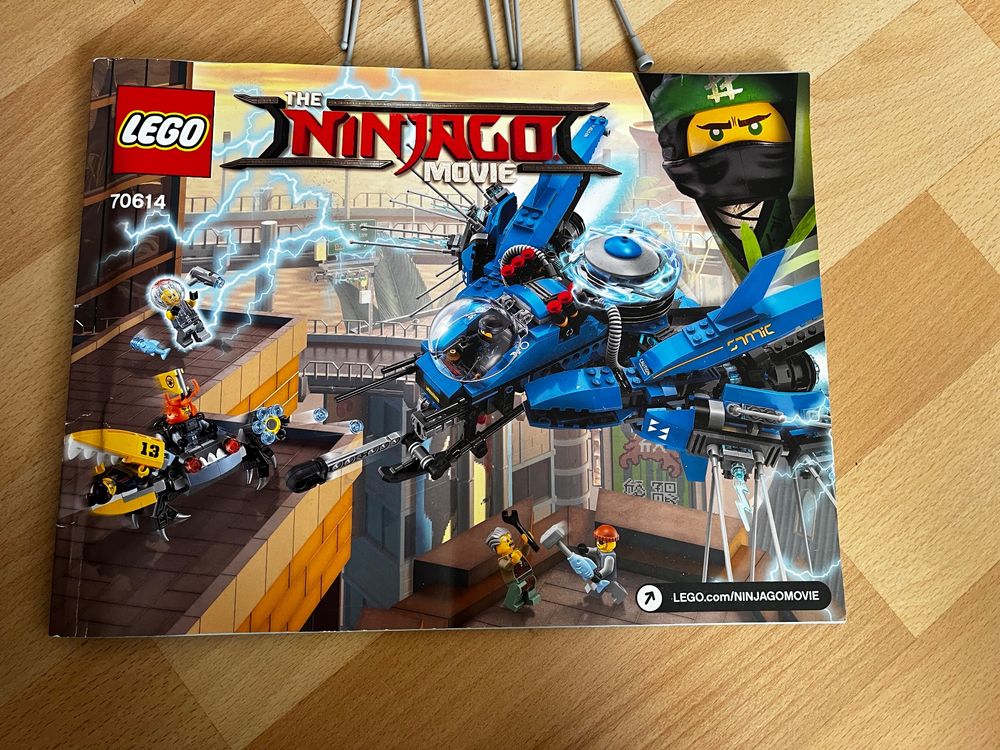 Lego Ninjago Movie Jay`s Jet-Blitz 70614 mit Bauanleitung (Gebraucht) in Gossau SG für CHF 14 ...