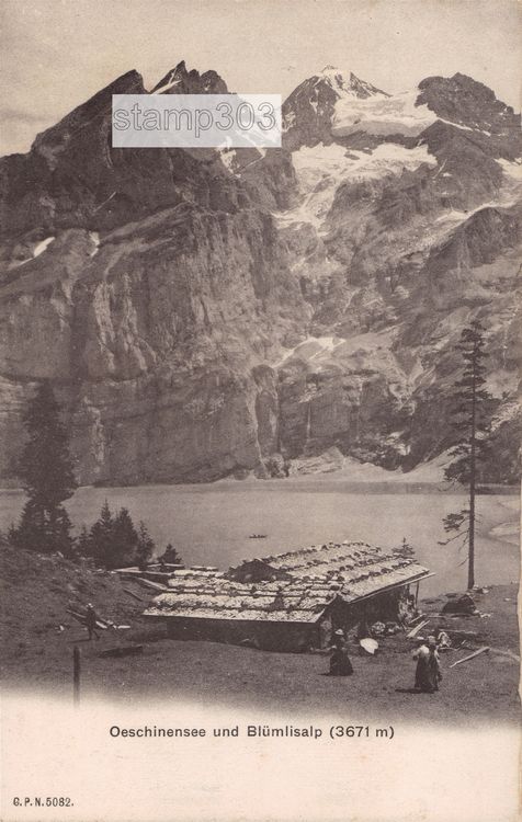 AK Oeschinensee und Blümlisalp | Kaufen auf Ricardo