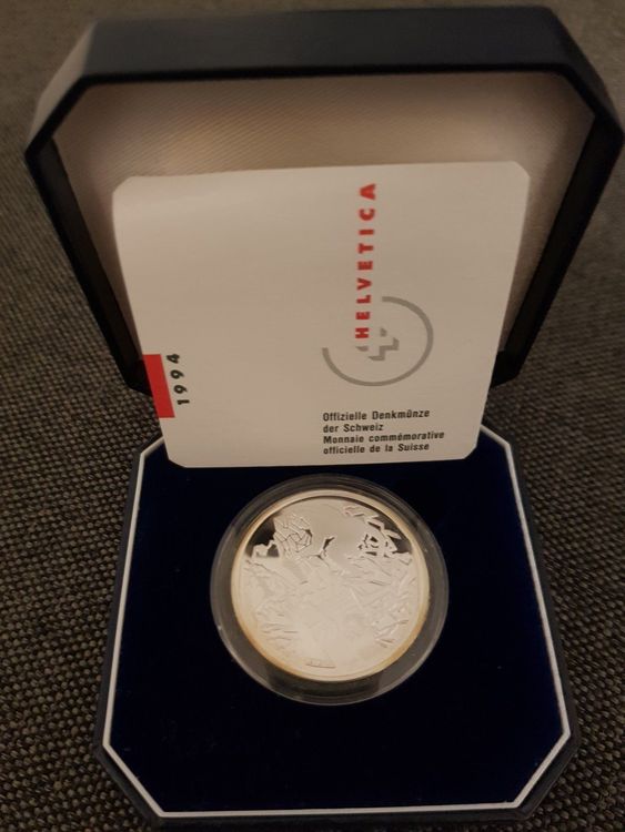 20 Fr. Sonder-Münze 1994 Teufelsbrücke (Neu und originalverpackt) in Weinfelden für CHF 34 – mit ...