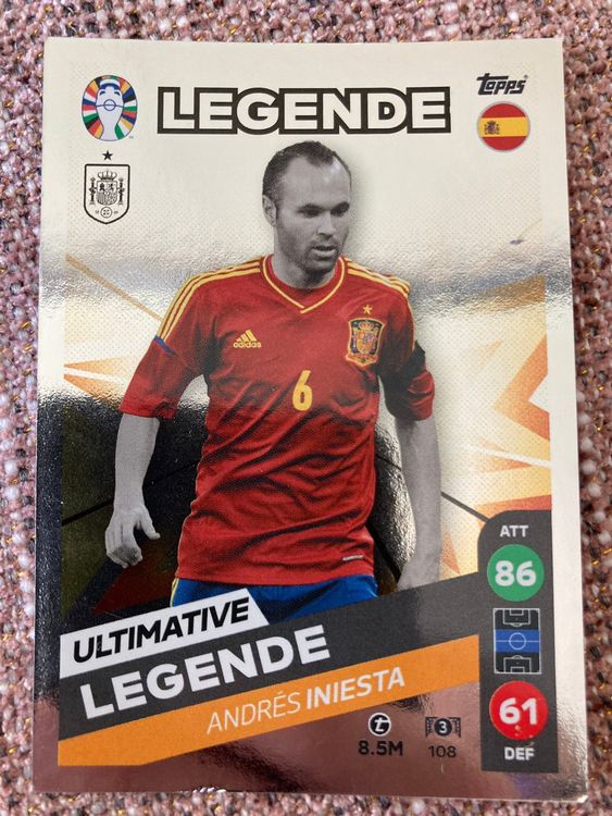 Topps Match Attax Euro 2024 Andreas Iniesta | Kaufen auf Ricardo