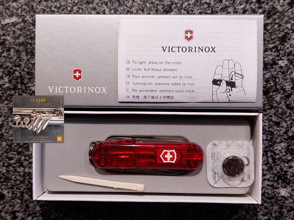 Victorinox - Signature Lite Rubin/Transparent (Neu und originalverpackt ...