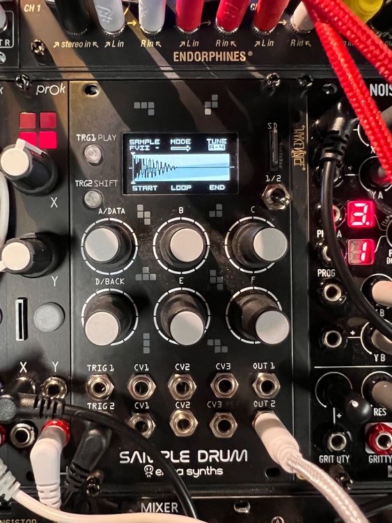 Erica Synths Sample Drum (Eurorack Module) Perfect Condition (Gebraucht ...