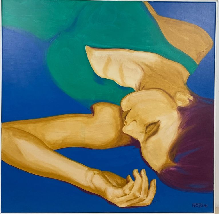 Andreas Brandt grosses Gemälde von einer Dame (Gebraucht) in Root für CHF 414 – mit Lieferung ...