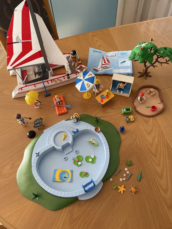 Strandleben Katamaran viele Sachen Playmobil | Kaufen auf Ricardo