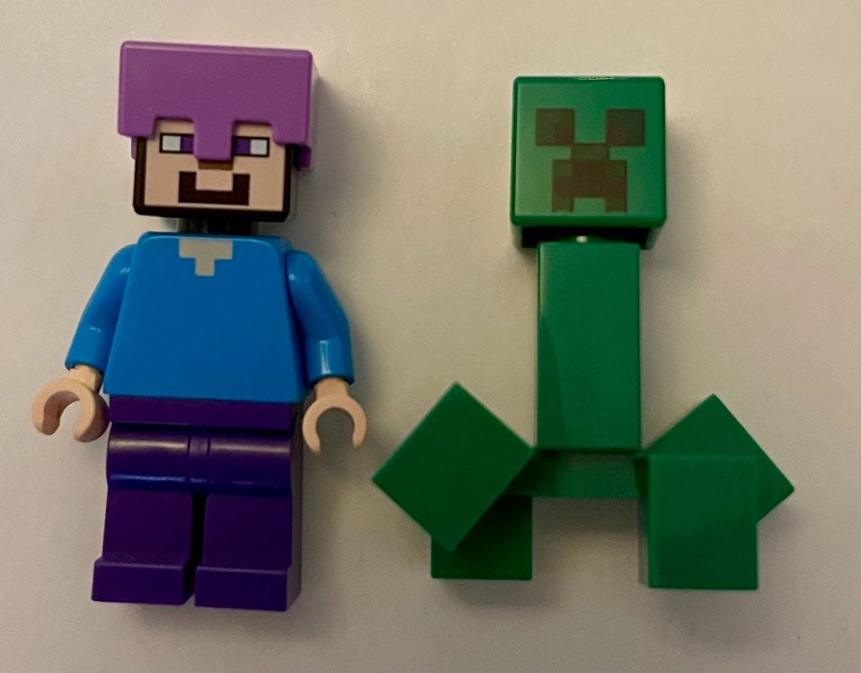 Lego 2 x Minecraft Minifigures (Gebraucht) in Glattpark(Opfikon) für CHF 3 – mit Lieferung auf ...