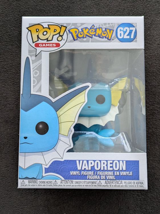 Funko Pop! Pokemon - Vaporeon #627 | Kaufen auf Ricardo
