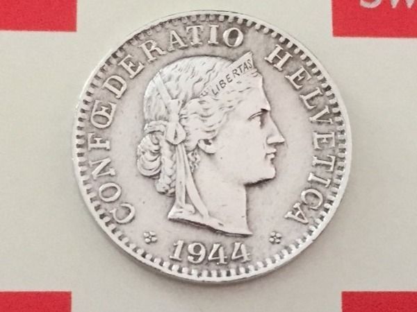 20 Rappen 1944 ss-vz (Gebraucht) in Elsau für CHF 0.8 – mit Lieferung auf Ricardo kaufen