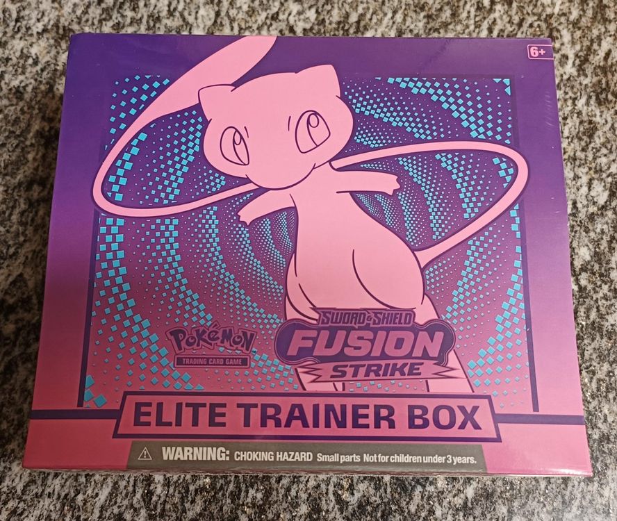 Pokemon - Fusion Strikes Elite Trainer Box (ETB) SWSH8 EN (Neu und ...