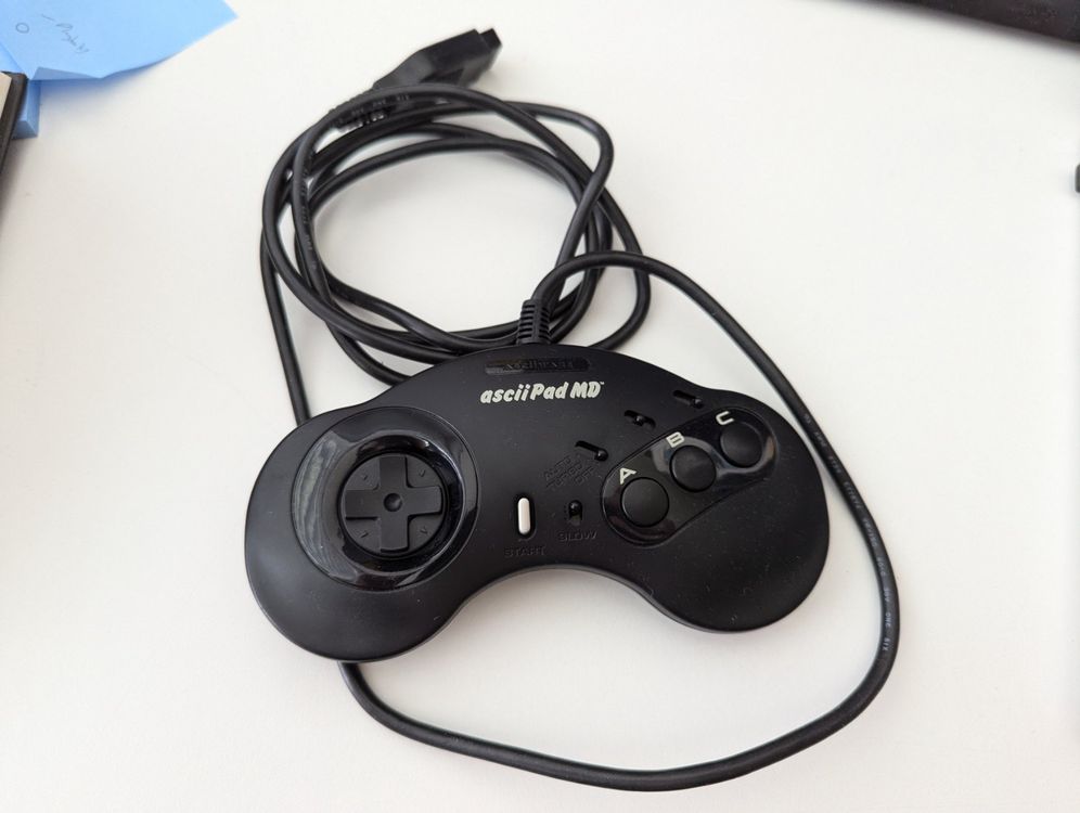 Sega Mega Drive Controller - Black asciiPad MD (Gebraucht) in Hünenberg ...