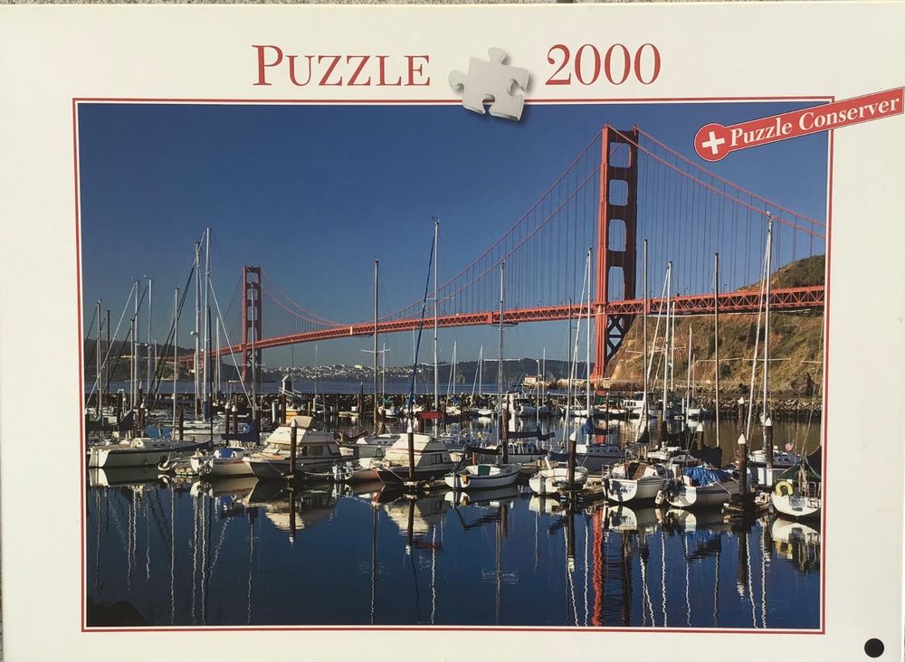 Puzzle 2000 Teile Golden Gate Brücke (Gebraucht) in Hombrechtikon für ...