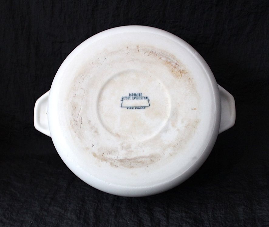 Vintage Suisse Langenthal Marmite Fire Proof. (Gebraucht) in La Chaux ...