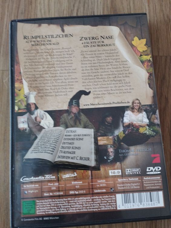 DVD - die Märchenstunde - Zwerg Nase + Rumpelstilzchen (Gebraucht) in ...