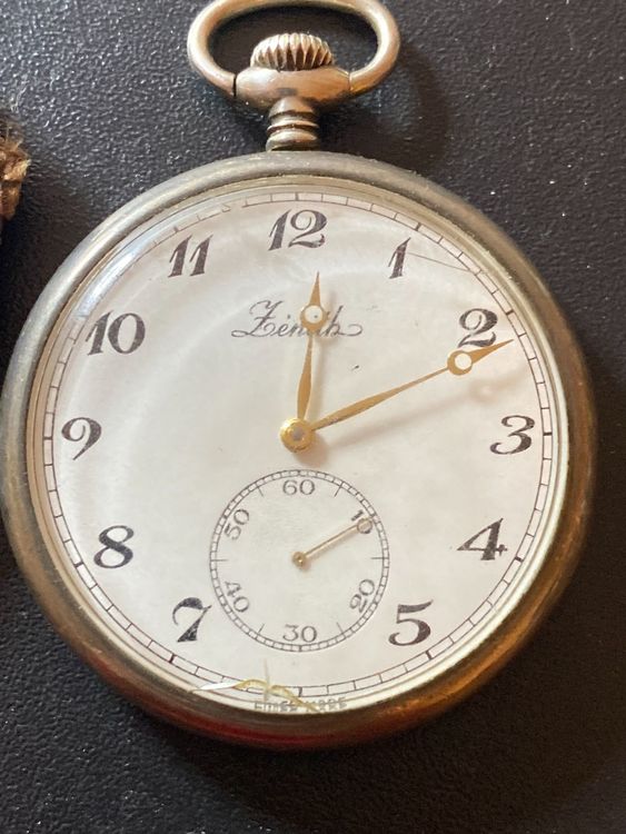 Zenith Taschenuhr echt Silber 51 mm | Kaufen auf Ricardo