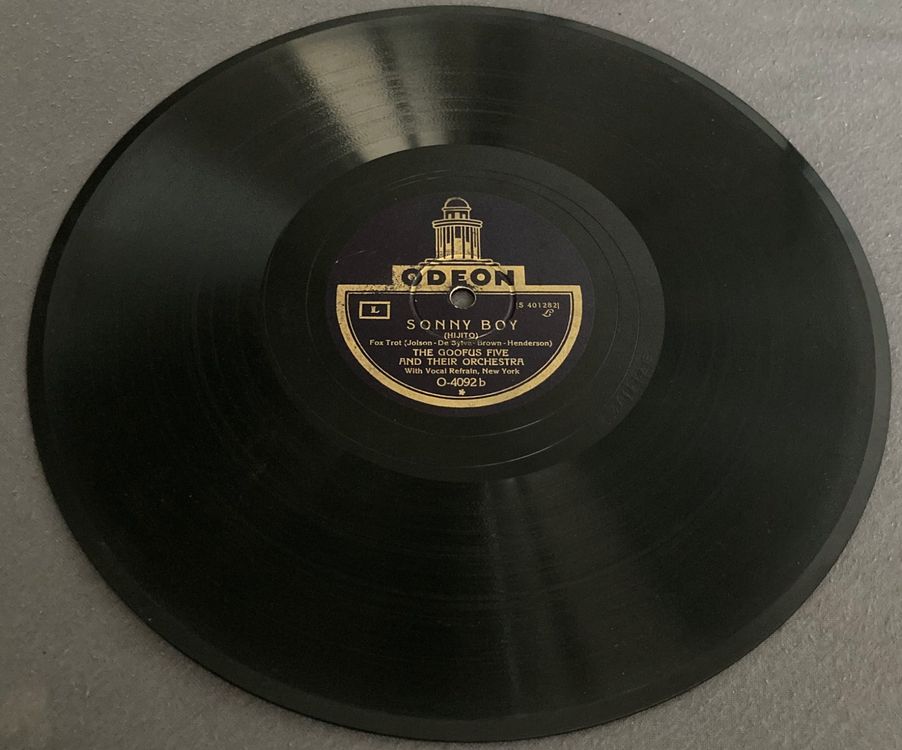 The Goofus Five & Orchestra - Schellack -10“-78RPM (Gebraucht) in Stans ...