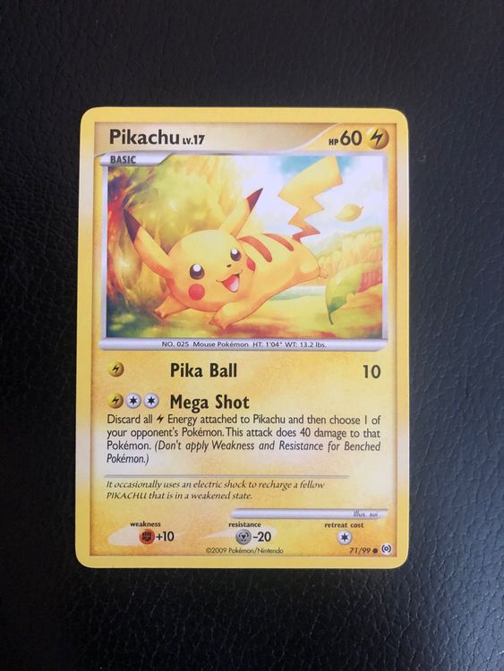 Platinum Arceus - Pikachu 71/99 Ab 1 | Kaufen auf Ricardo