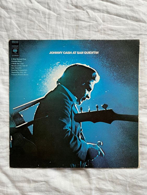 Johnny Cash – Johnny Cash At San Quentin, RARE ISRAELI PRESS (Gebraucht ...