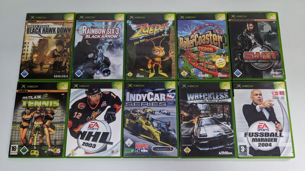 10 Microsoft Xbox Classic Games, Xbox Sammlung (Gebraucht) in Menziken ...