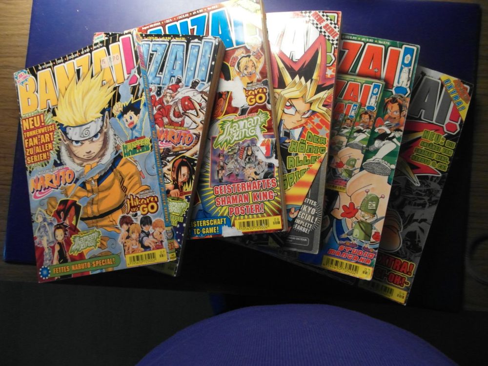 Banzai! Manga-Magazin (Gebraucht) in Rüdlingen für CHF 1 – mit ...