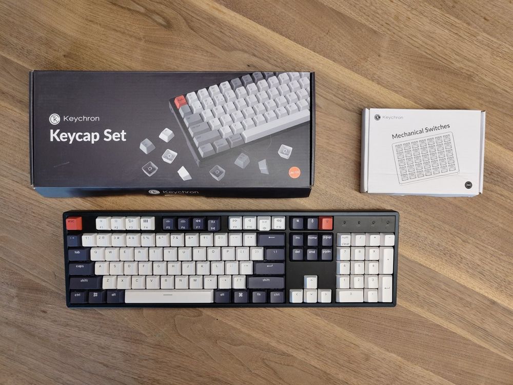 Keychron Keyboard Full-Size inkl. KeySwitches & Caps (Gebraucht) in für ...