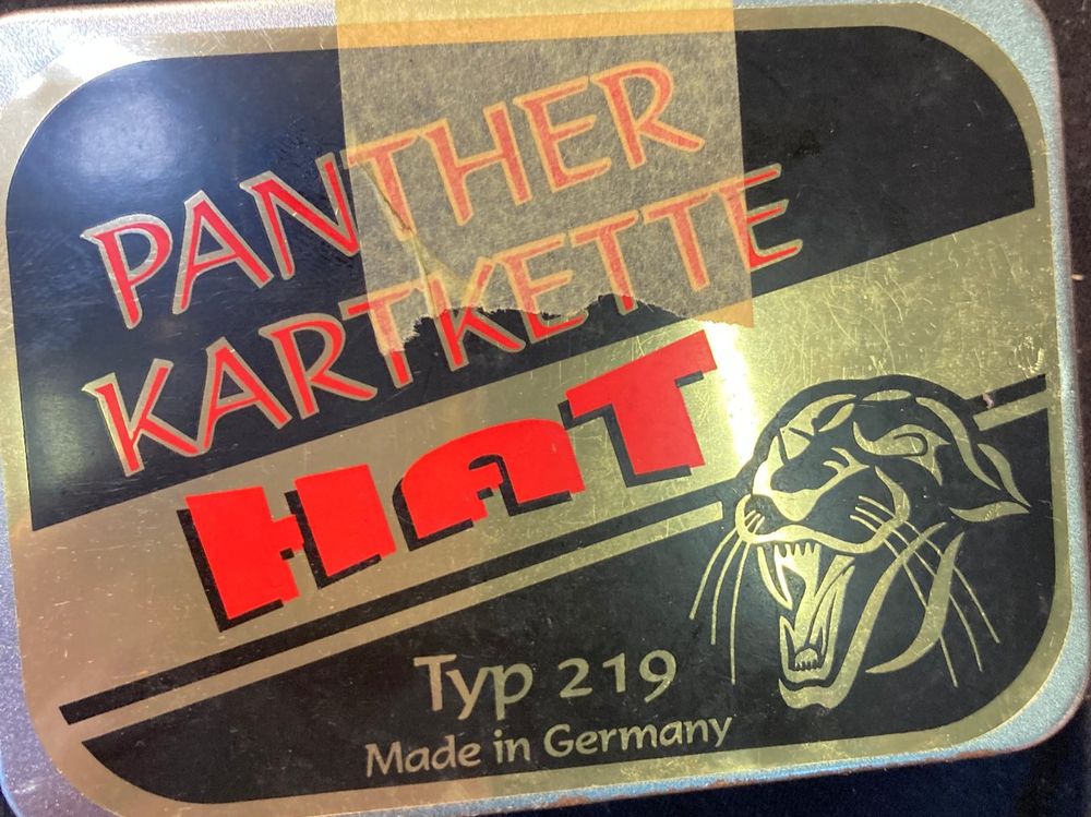 Panther Kart Chain HAT 219 Classic Racing Kette 102 neu (Neu und ...