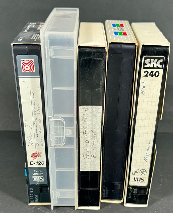 5 x Verschiedene VHS Kassetten | Kaufen auf Ricardo