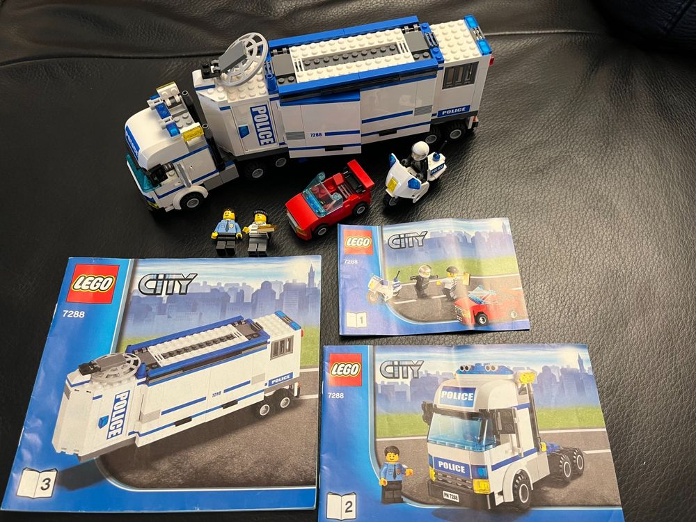 Lego City 7288 Polizei-Truck komplett | Kaufen auf Ricardo