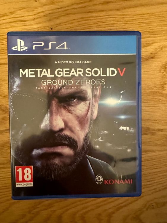 Metal Gear Solid V Ground Zeroes PS4 Disc (Gebraucht) in für CHF 4 ...