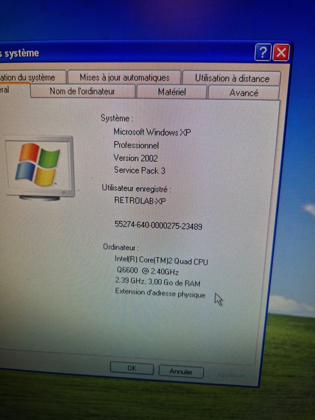 Pc Rétro - XPS 420 Intel Core 2 • SSD 250 • XP SP3 • GTX 745 (Gebraucht ...