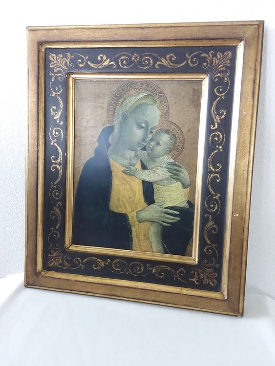 Altes Bild mit Maria und Jesus (Gebraucht) in Immensee für CHF 22 – mit ...