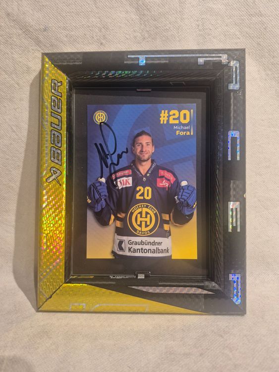 Michael Fora HC Davos (Gebraucht) in Treiten für CHF 30 – mit Lieferung ...