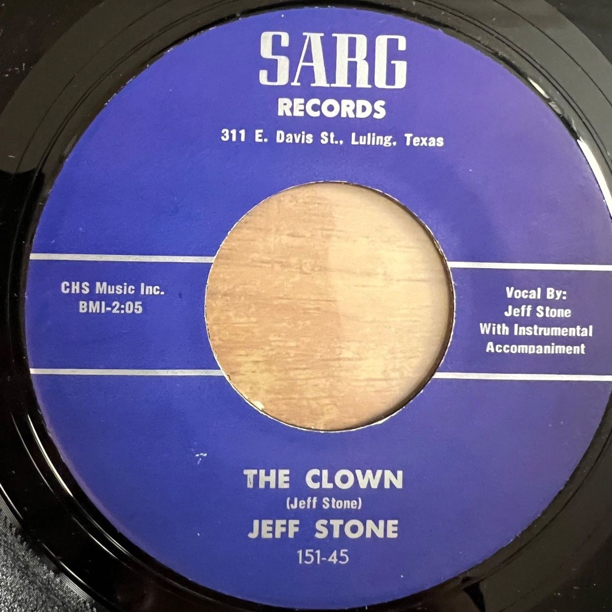 Jeff Stone - The Clown / US-Press. 1977 RE von 1957 - TOP (Gebraucht ...