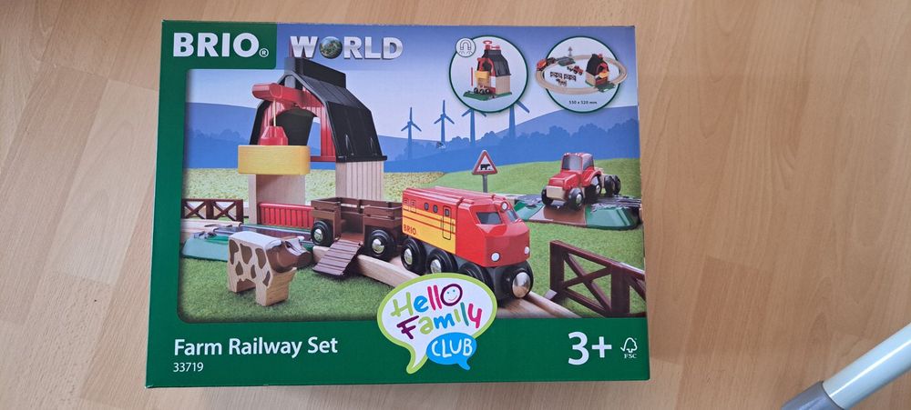 BRIO World Farm Railway Set 33719 Eisenbahn (Neu und originalverpackt ...