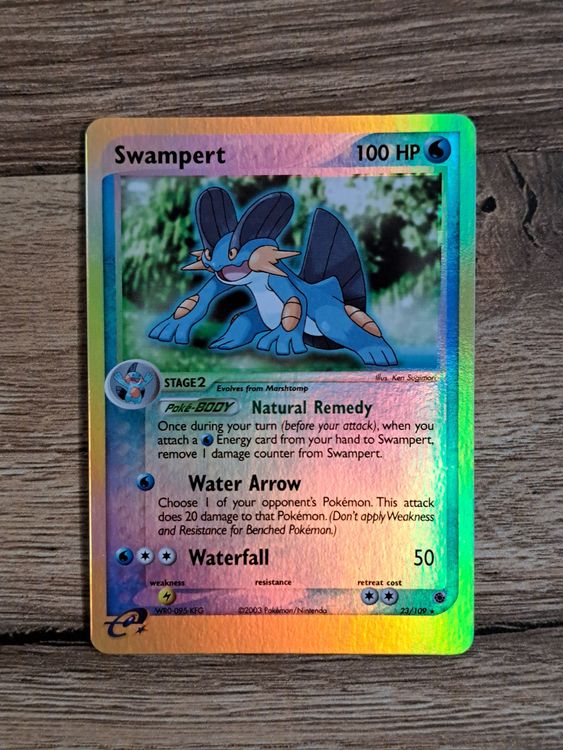 Pokémon Trading Card Game, Swampert, Ruby&Sapphire (Neu (gemäss ...